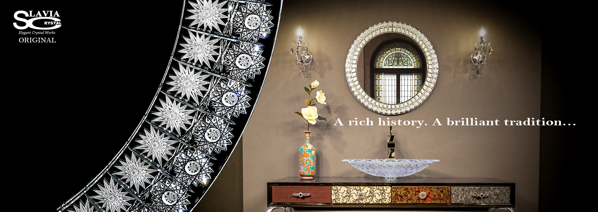 Luxury BOHEMIAN CRYSTAL MIRROR SLAVIACRYSTAL beautiful brilliant work ...